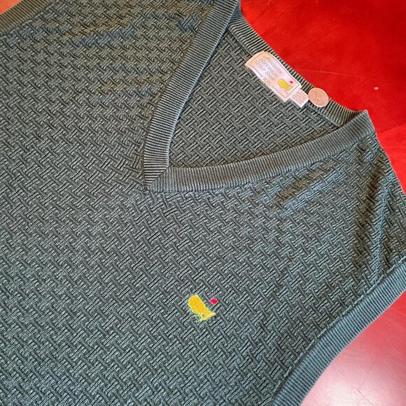 Masters | Sweaters | Mens Masters Augusta National Golf Vest Green ...